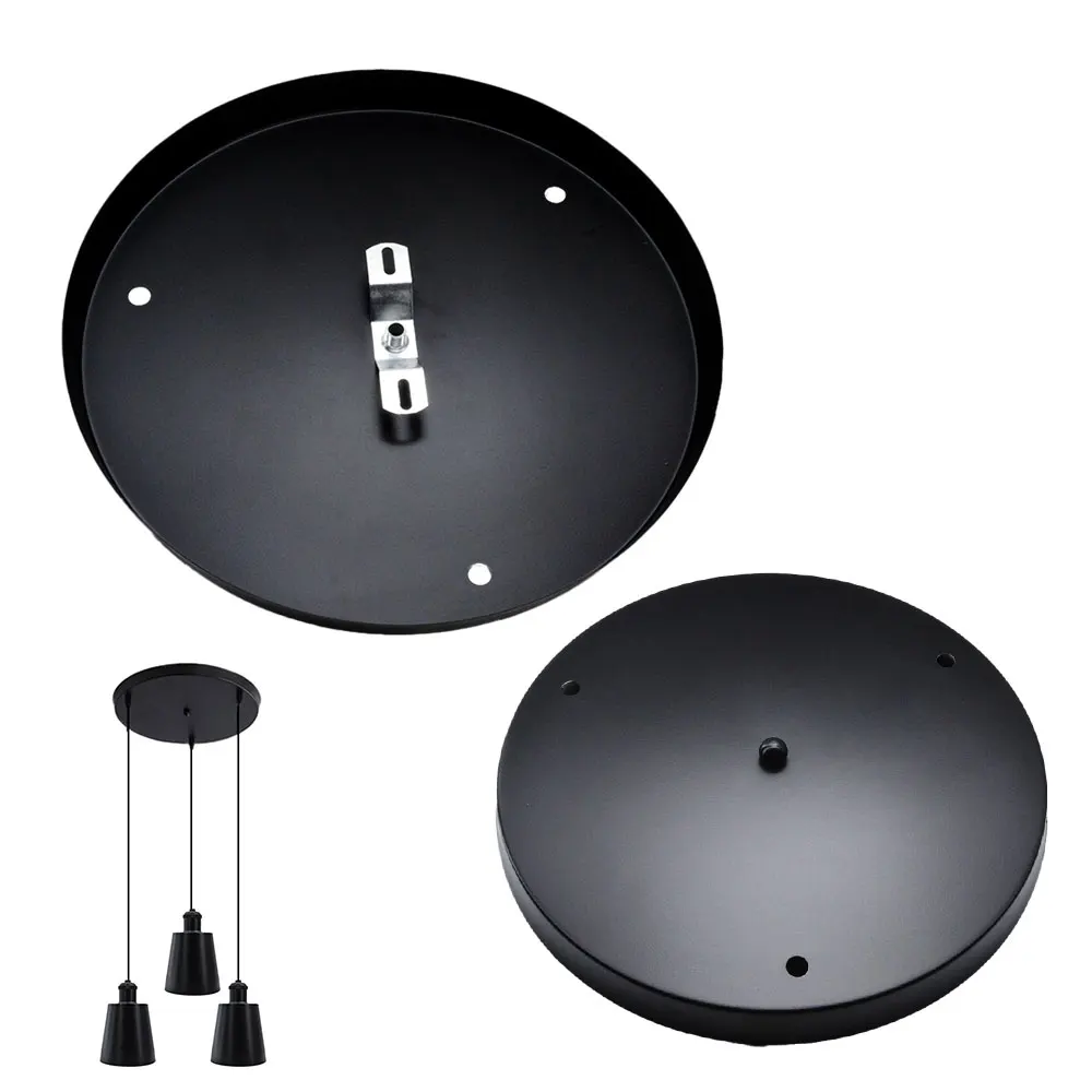 Chandelier-Ceiling-Fixing-Plate-Metal-with-Mounting-Accessories-Hanging ...