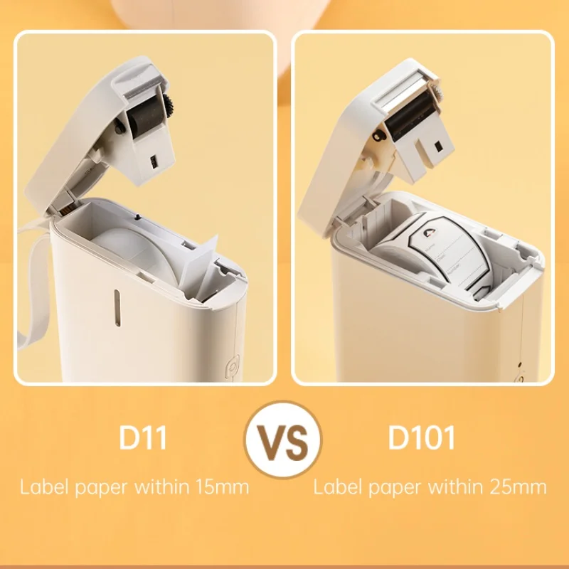 New Upgrade and Lightweight Niimbot D101 Thermal Label Printer Widely ...
