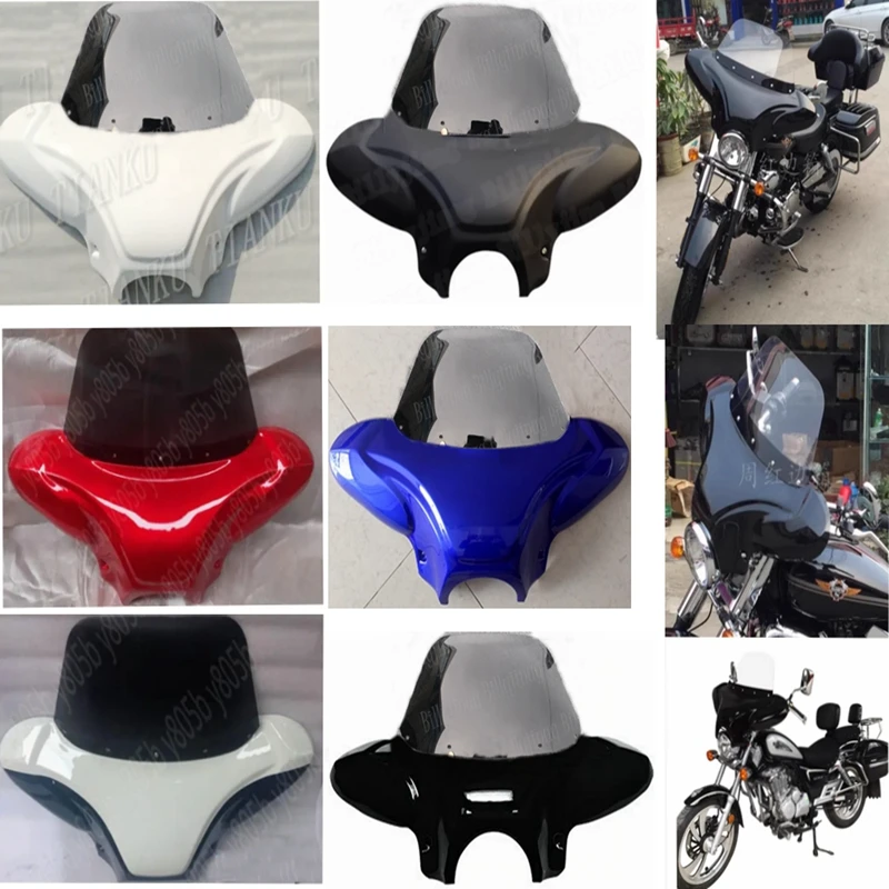 Fairing-Windshield-Windscreen-Fit-VStar-400-650-Virago-Xv-Road-Star ...