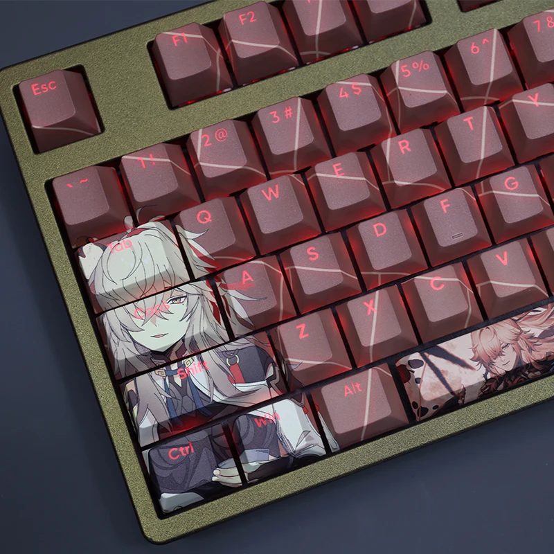 108 Keys/Set Honkai Impact:Star Rail Jing Yuan PBT Cherry Profile ...