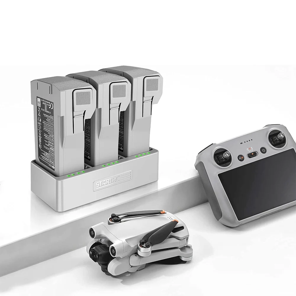 Charger-Hub-for-DJI-Mini-3-PRO-3-Way-Intelligent-Flight-Battery-Fast ...