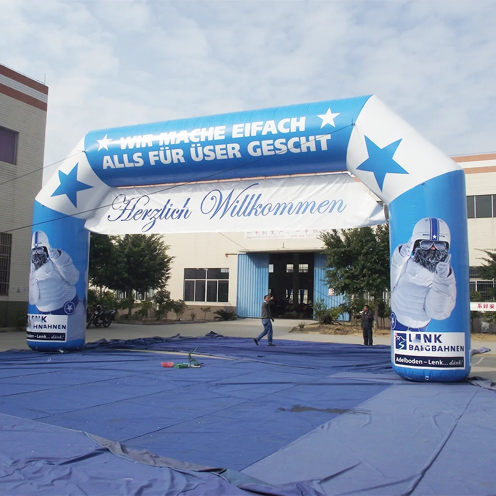 Custom-Finish-Line-Inflatable-Race-Start-Arch-Inflatable-Entrance ...