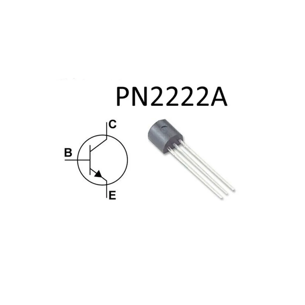 Transistor Npn Pn2222a 2n2222a Blister Electronica Arduino Prototipos ...