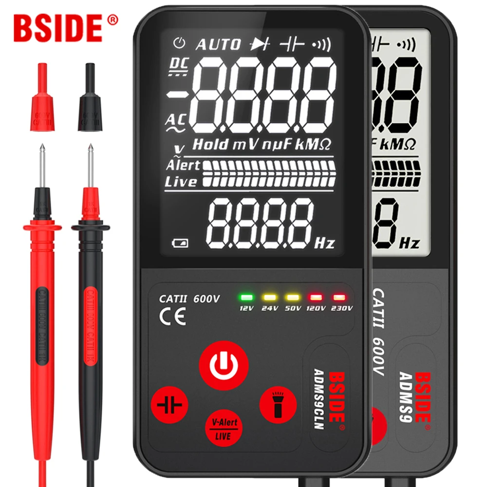 Bside Mini Digital Multimeter 9999 Ebtn Display Multimetro Dc Ac ...