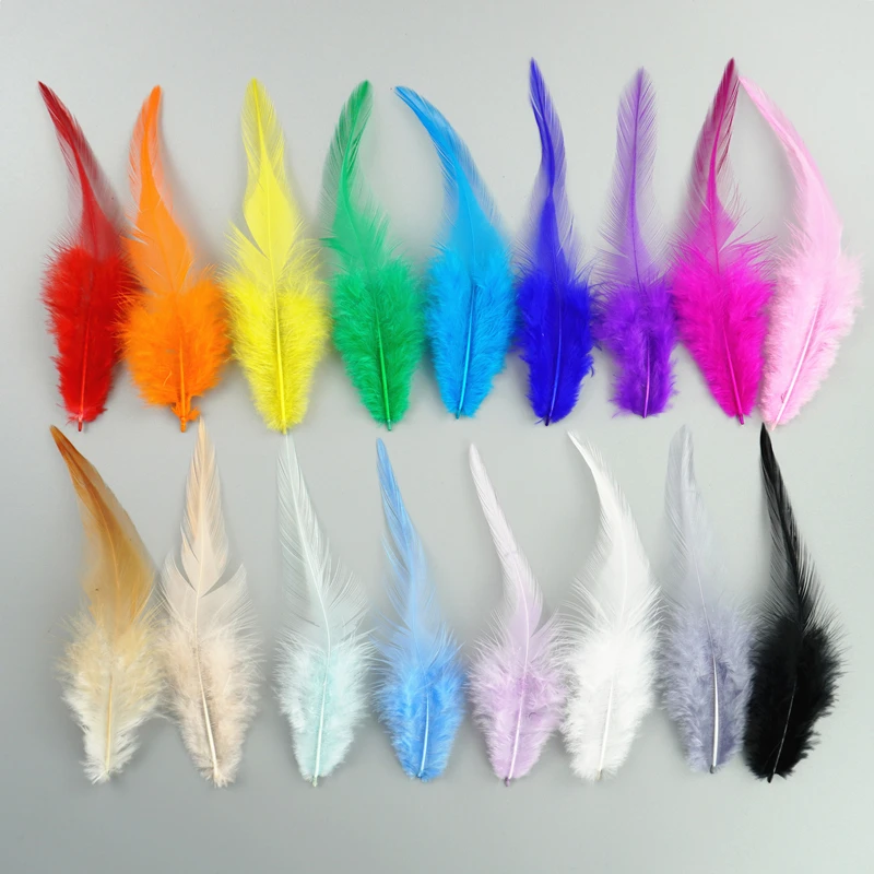 Wholesale Colored Chicken Feathers 10 15cm Natural Pheasant Plume for ...