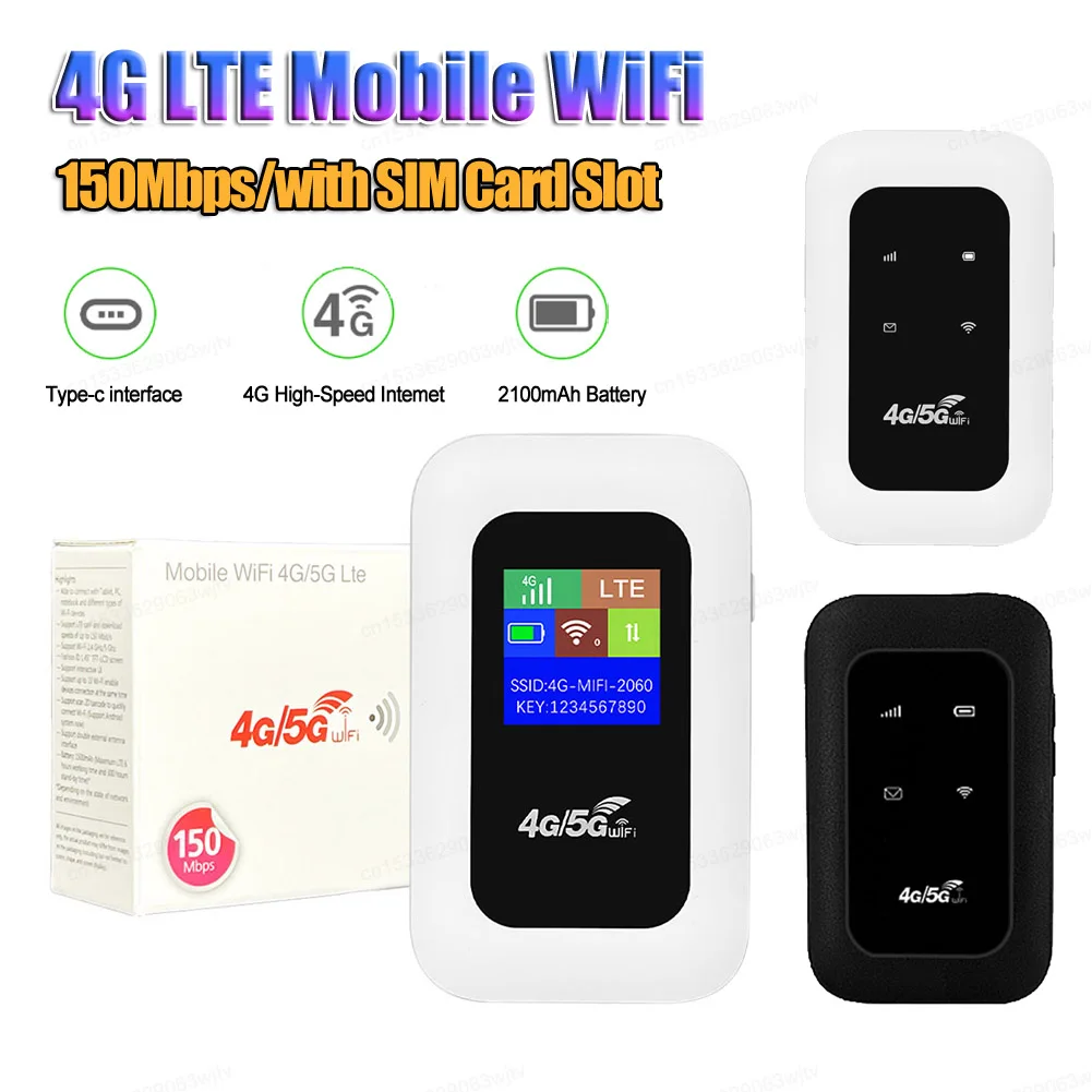 4G-LTE-Mobile-WiFi-Router-with-SIM-Card-Slot-150Mbps-Mini-Outdoor ...