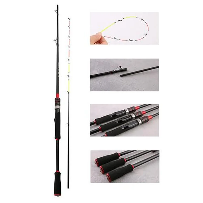 Fishing Rod Frp Soft Tail Raft Fishing Rod Long Casting Rod Shore Cast Fishing Rod Wild Fishing ...