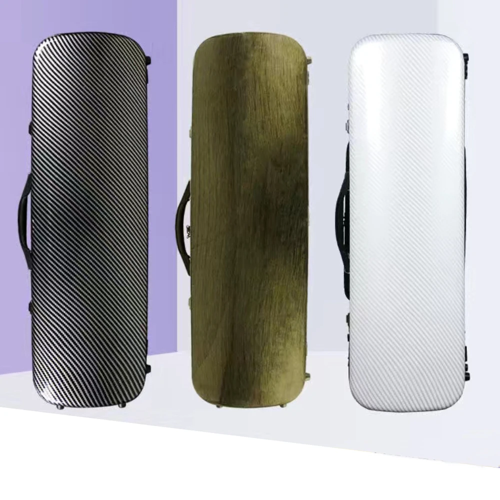 high-grade-4-4-3-4-Violin-Case-Super-light-Carbon-fiber-Square-Box ...