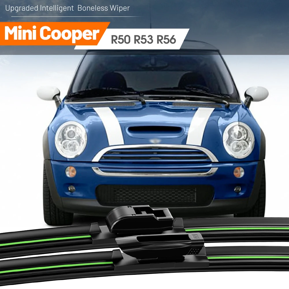 2pcs-For-Mini-Mini-Cooper-R50-R53-R56-2001-2013-Front-Windshield-Wiper ...