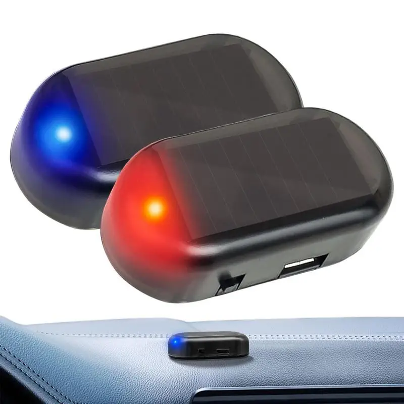 Car-Fake-Security-Alarm-Light-Solar-Powered-Simulated-Dummy-Alarm ...