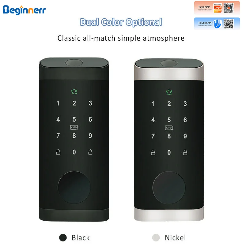 Automatic-Deadbolt-lock-Tuya-WiFi-TTlock-pincode-fingerprint-keyless ...