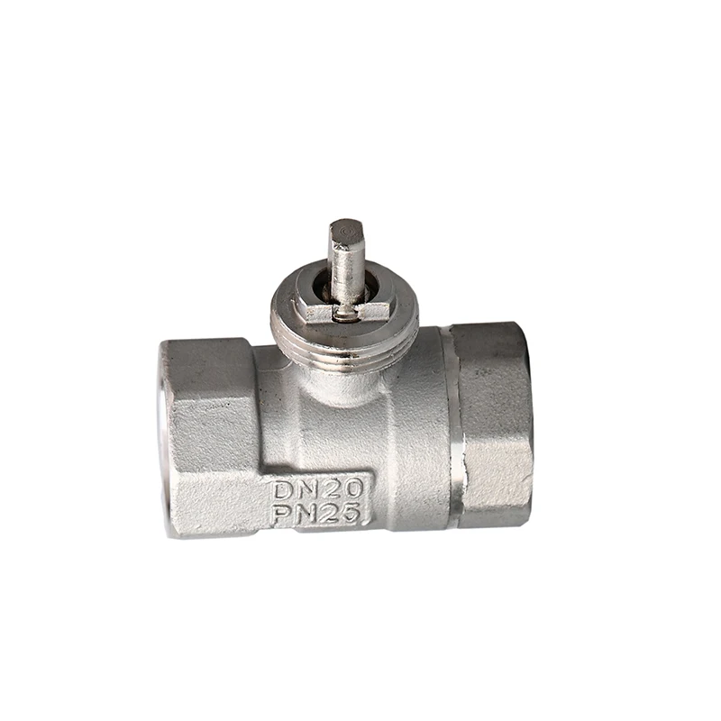 DN15 DN20 DN25 304 Stainless Steel Motorized Ball Valve Body Electric ...