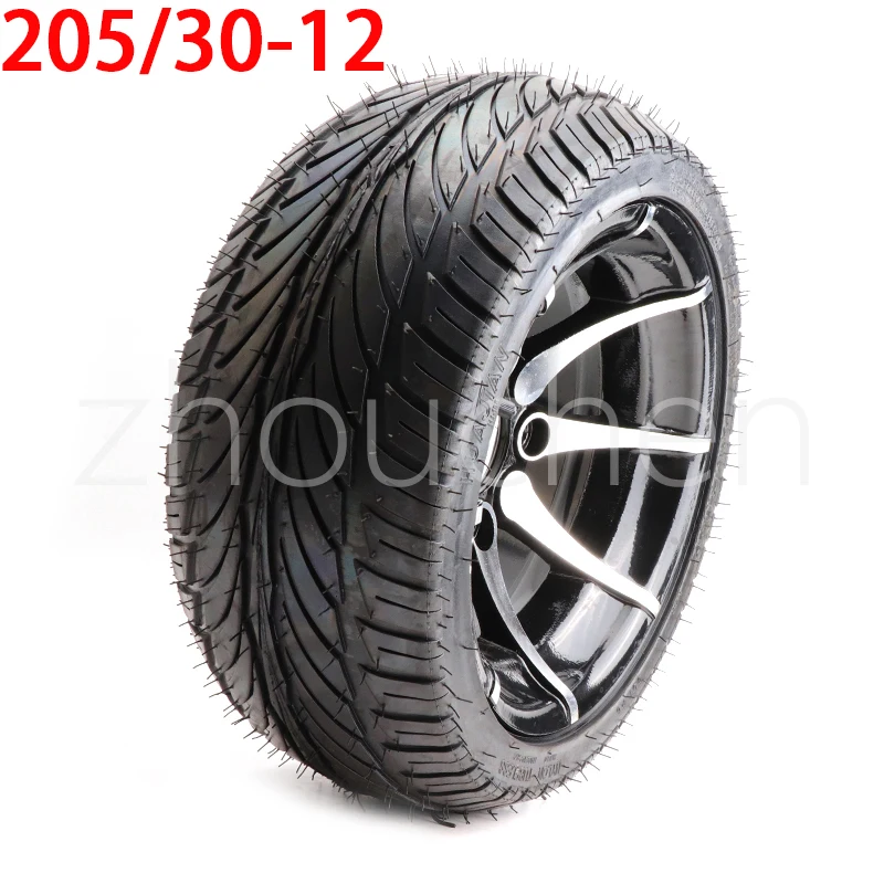 NEW-205-30-12-235-30-12-inch-tubeless-tires-with-aluminum-alloy-rims ...