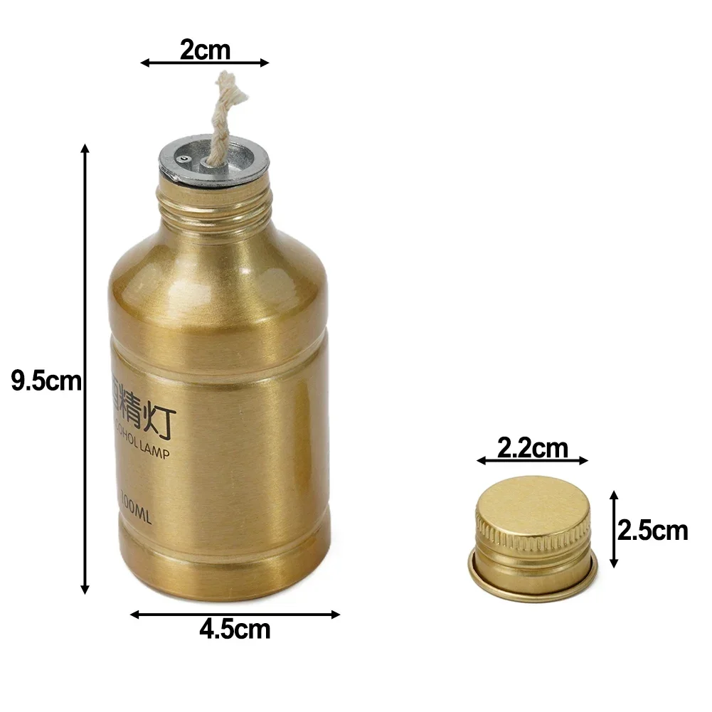 Brand New Alcohol Lamp Aluminum Alloy Burner Lamp Chemistry Lab Tool ...