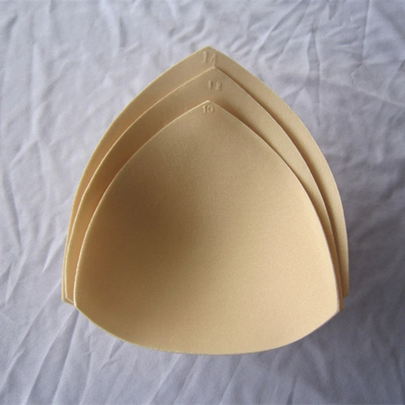 Swimsuit Padding Inserts Women Clothes Accessories Foam Triangle Sponge ...