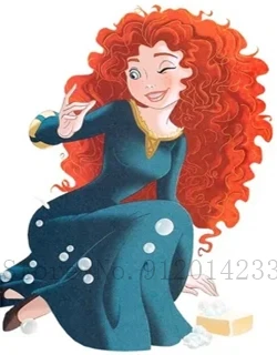 Disney Merida 2d Design