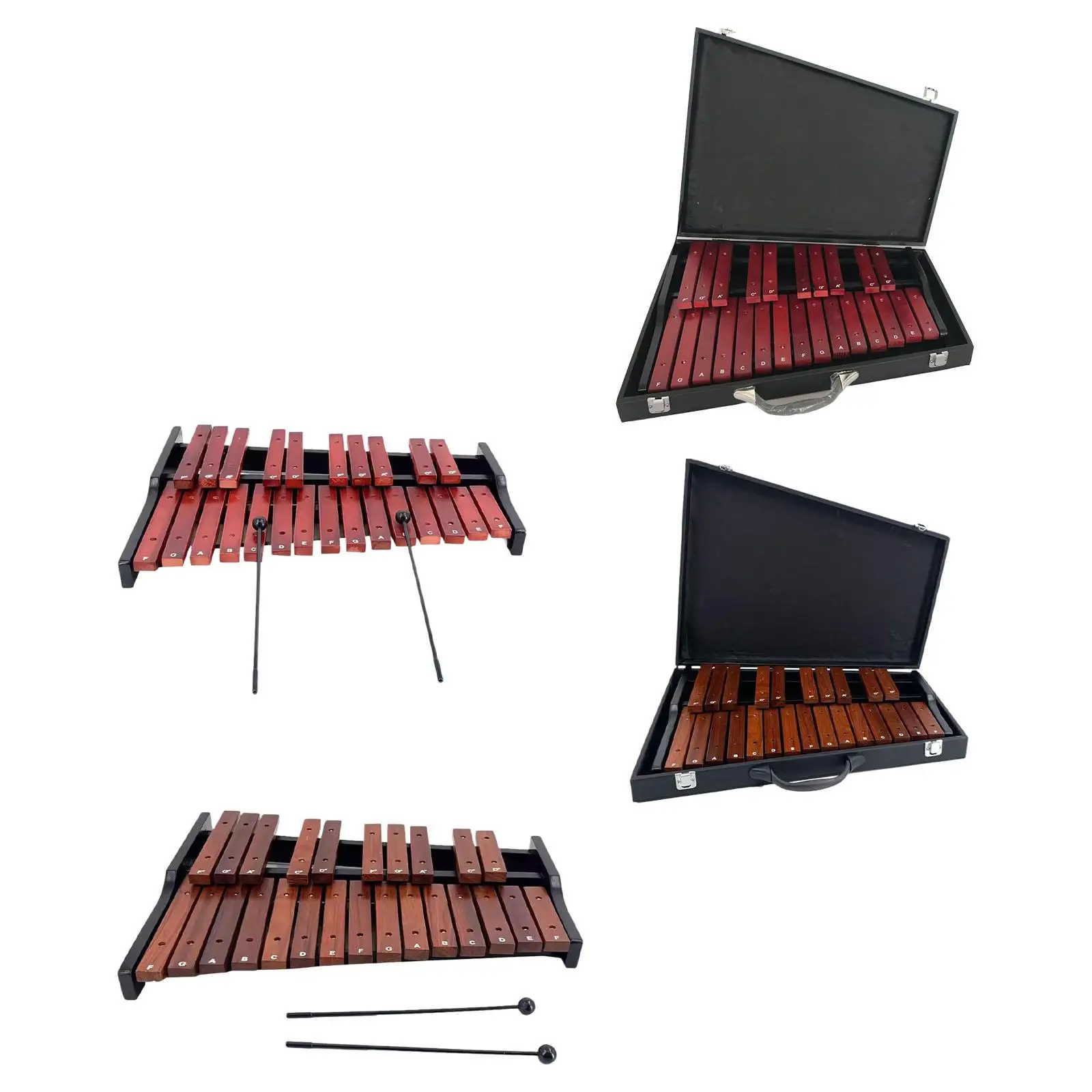 25-Note-Wood-Xylophone-Wood-Percussion-Instrument-for-Concert-Home ...