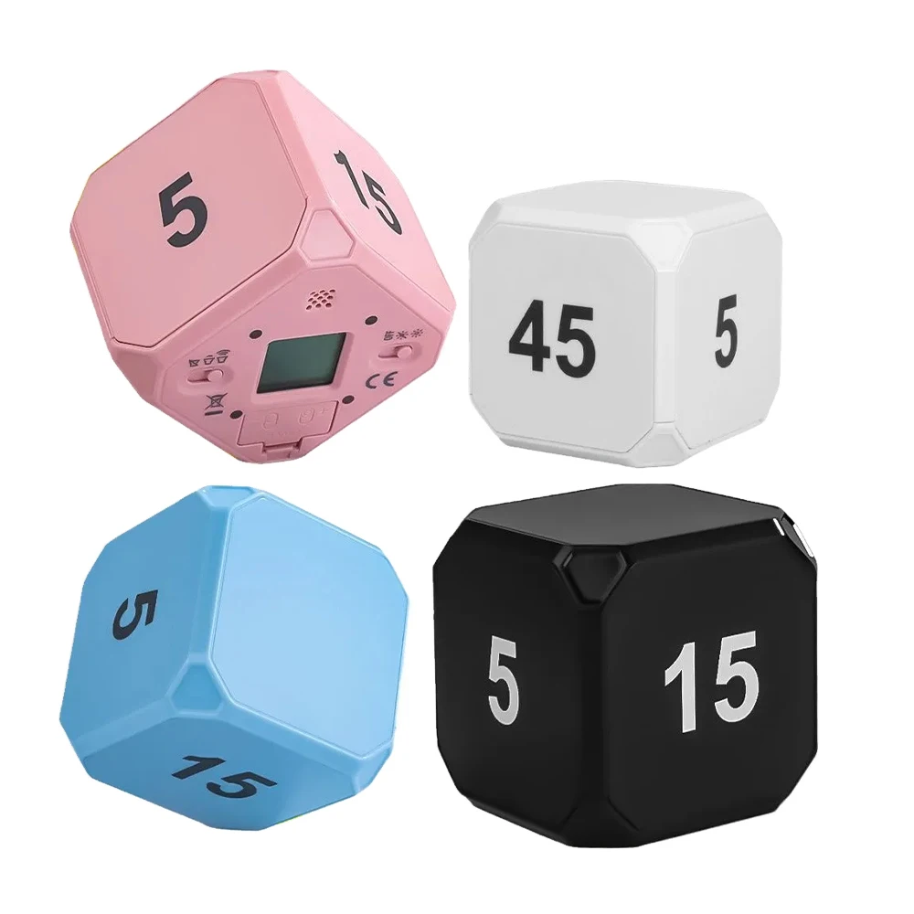 Gravity-Sensor-Flipping-Timer-Productivity-Cube-LED-Display-4-Preset-Time-Dual-Modes-Countdown ...
