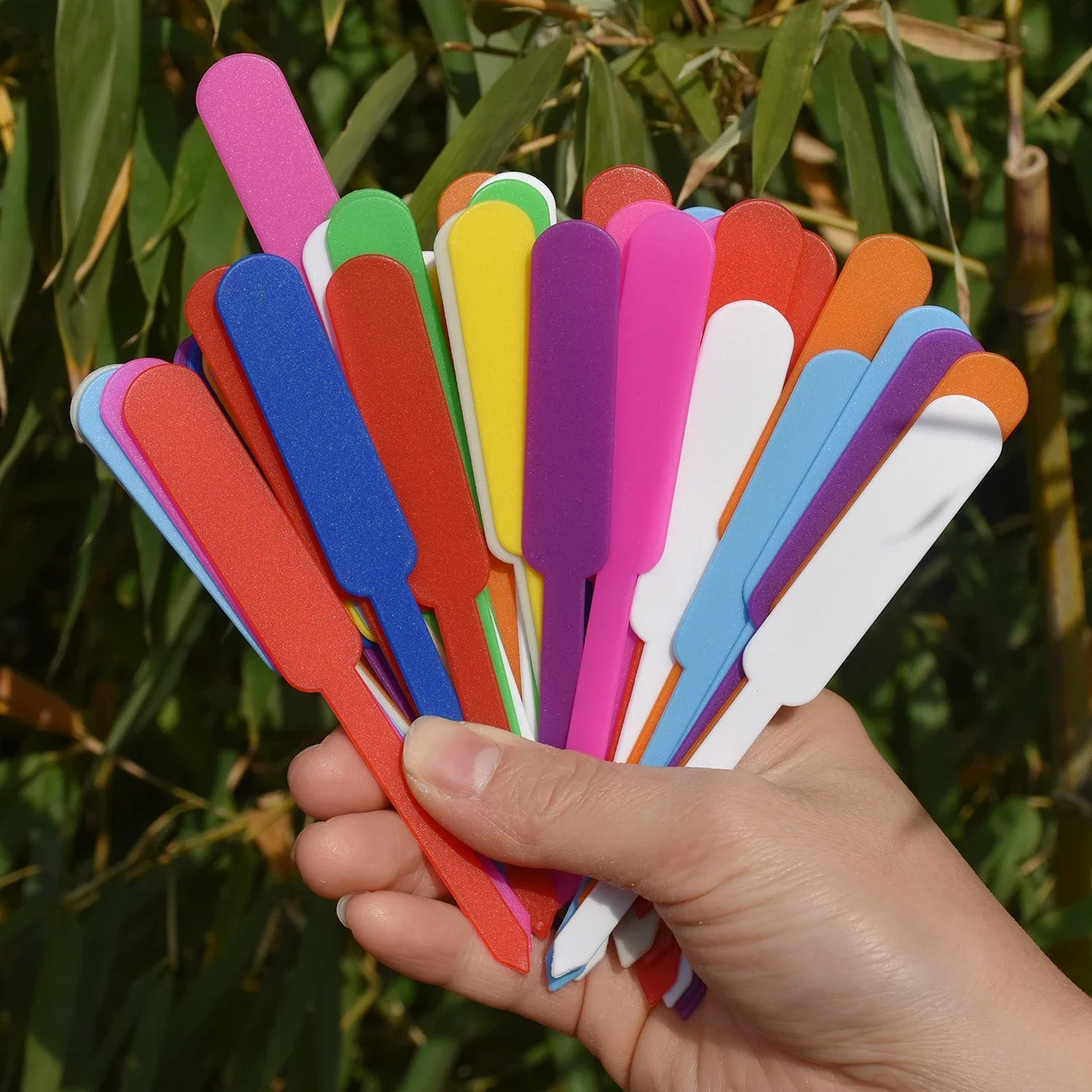 50PCS Waterproof Garden Plant Tags Plastic Label for Plant Gardening ...