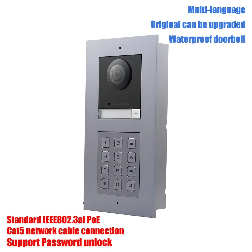 Hik-Original-IP-Video-intercom-DS-KD8003-IME1-B-multi-language-802-3af ...