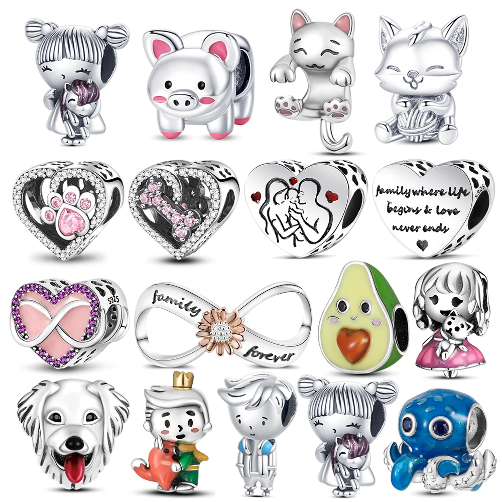 Bracelet-Pandora-Original-incrust-de-perles-de-Zircon-breloques-en ...