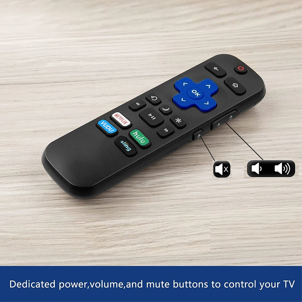 New-TV-Remote-Control-Compatible-for-TCL-Roku-Smart-LCD-TV-Hisense ...