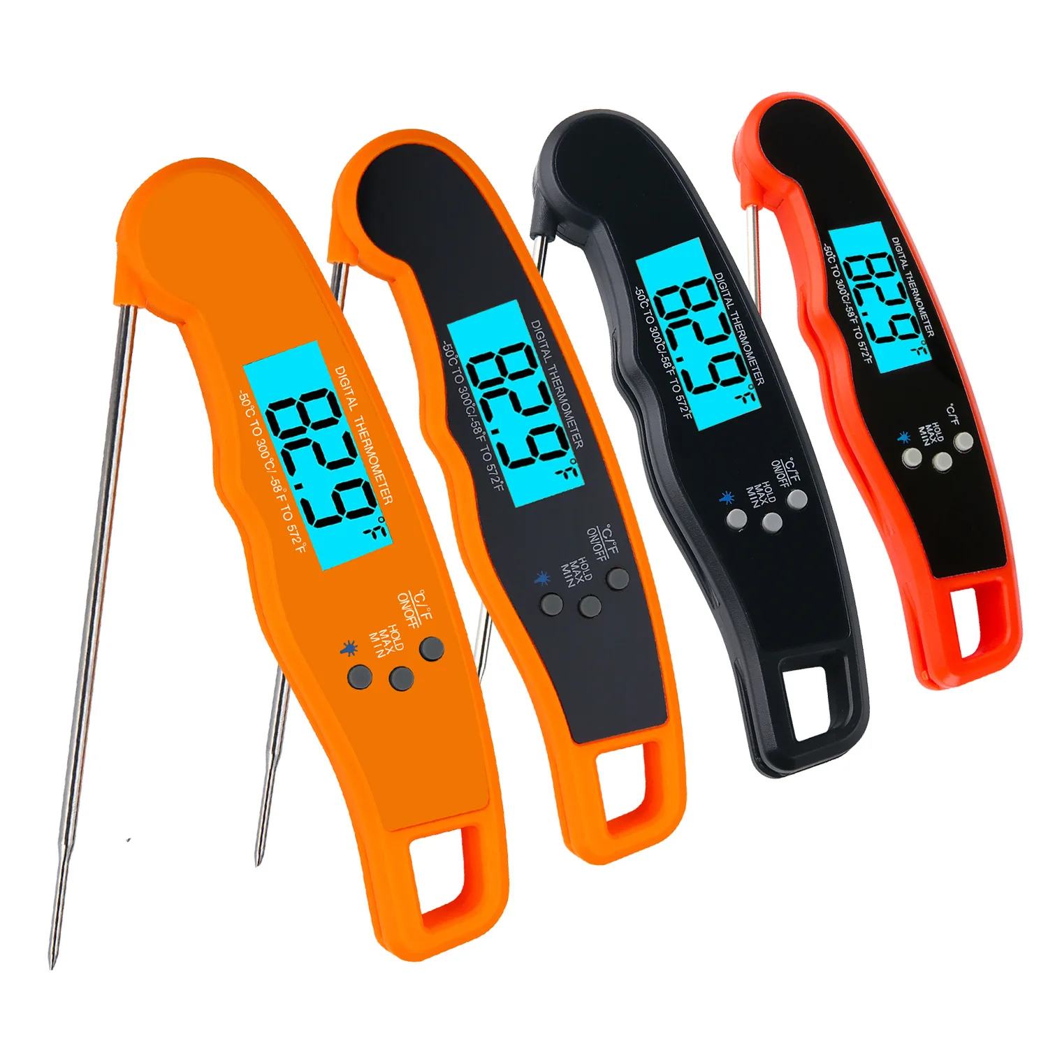 Waterproof-Food-Digital-Thermometer-BBQ-Temperature-Meter-Gauge-Probe ...