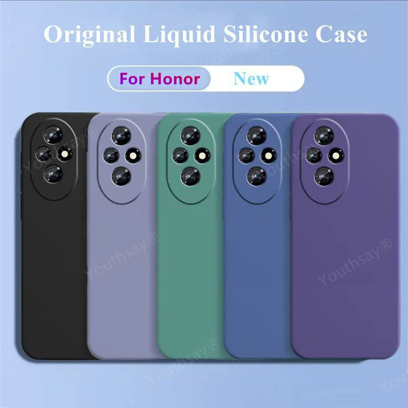 For Honor 200 Case Cover for Honor 200 Pro Fundas Coque Original Liquid ...
