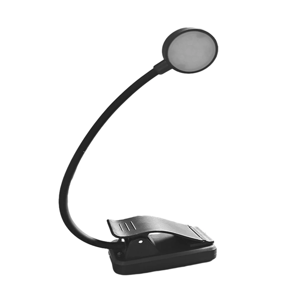 Clip-Fixture-Table-Lamp-With-Flexible-Neck-For-Night-Reading-1100mAh ...
