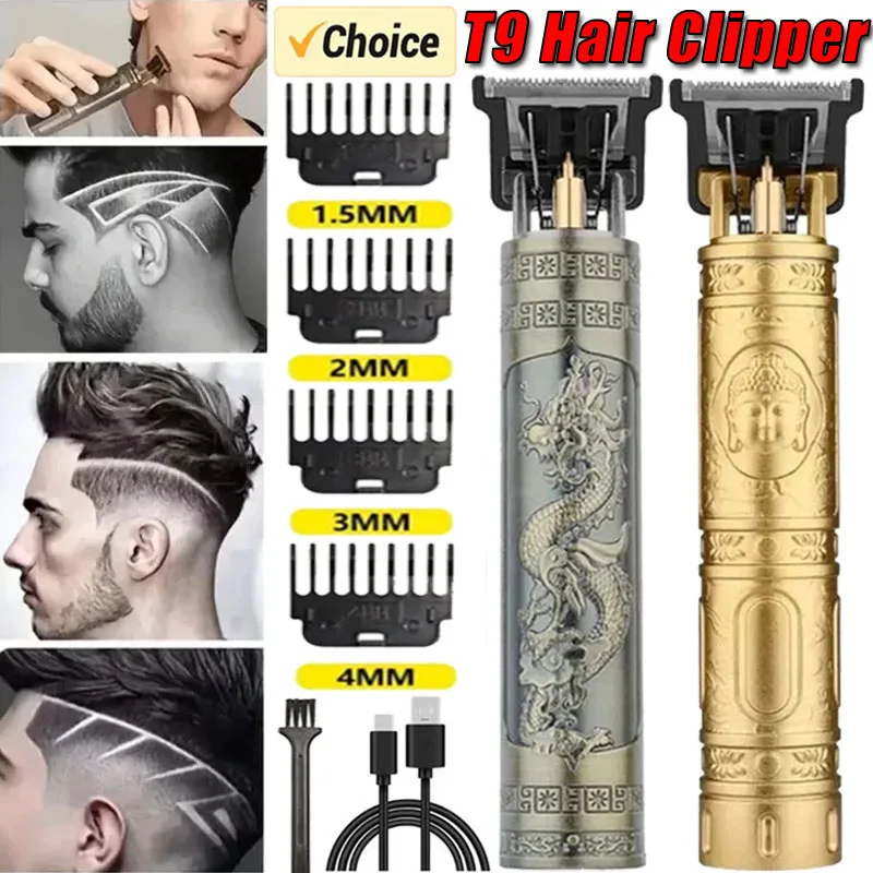 T9-Hair-Clipper-Beard-Shaving-Body-Hair-Trimmer-Clippers-Electric-Hair ...