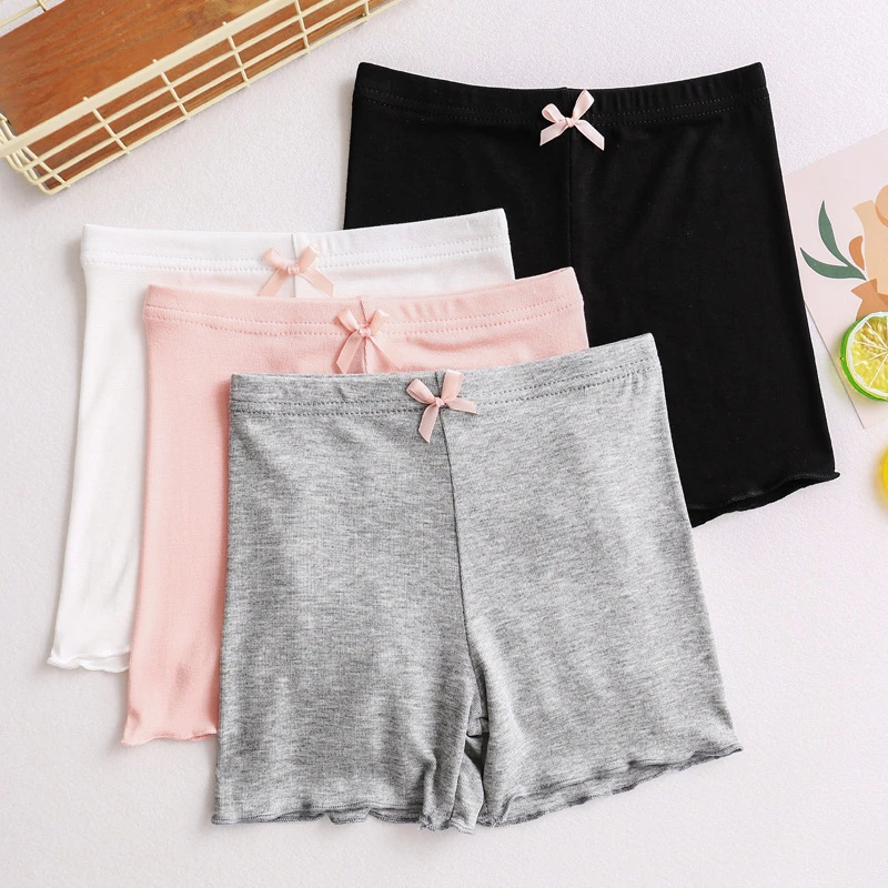 3 8 year old girls' safety underwear anti running summer thin section ...