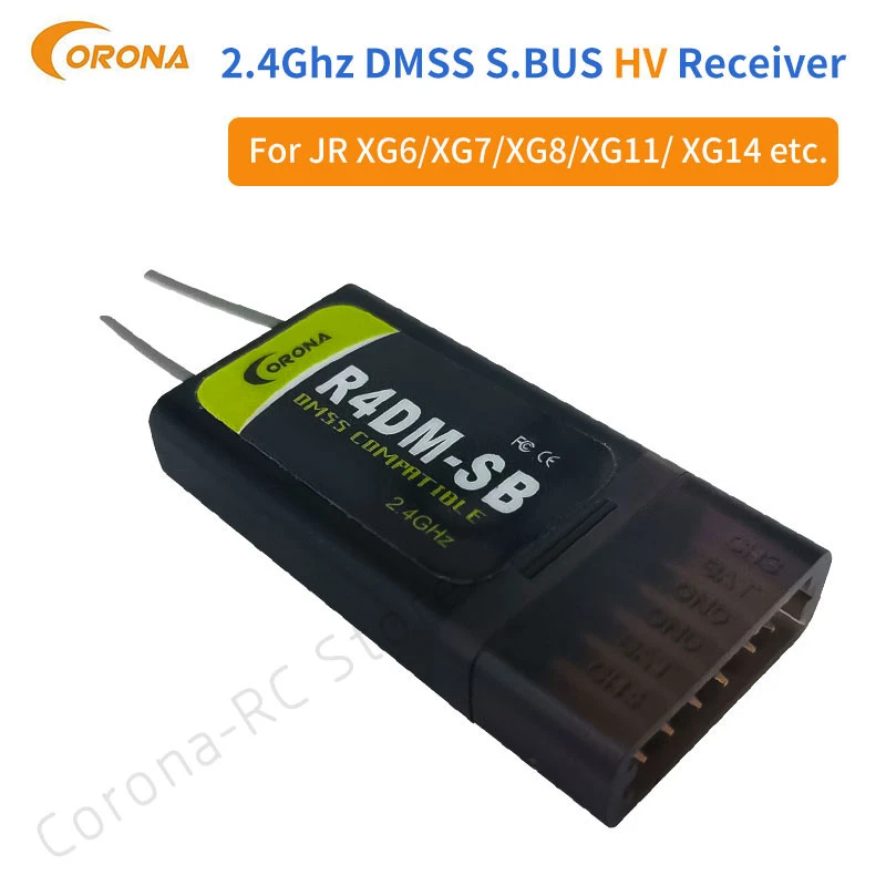 Corona R4DM SB 2.4G 4CH DMSS Compatible Receiver With S.Bus For Rc ...