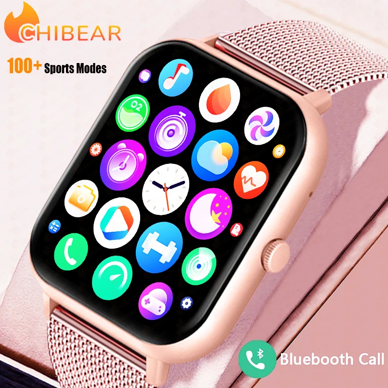 Women-Smart-Watch-Bluetooth-Call-Connected-Phone-Music-Fitness-Sports ...