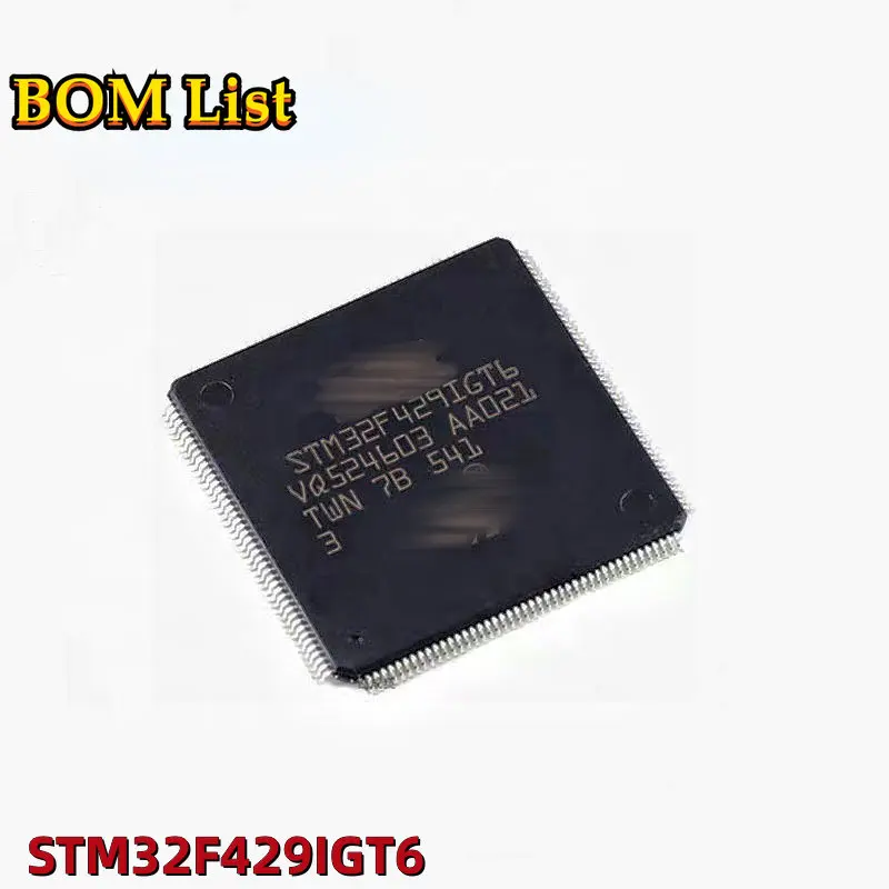 Original-STM32-STM32F429IGT6-ARMCortex-M4-STM32F4-STM32F429-Microcontroller-IC-32-Bit-Single ...