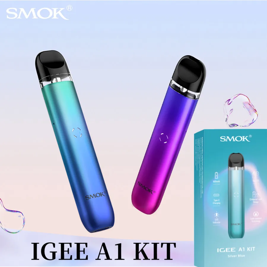 Vape Original SMOK IGEE A1 Kit Box Mod 650mAh Battery 14W Electronic Cigarette IGEE Meshed 0 ...