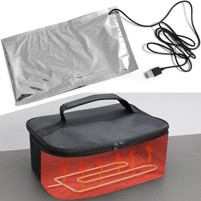 Electric Food Container Usb Portable | Portable Electric Heating Lunch ...