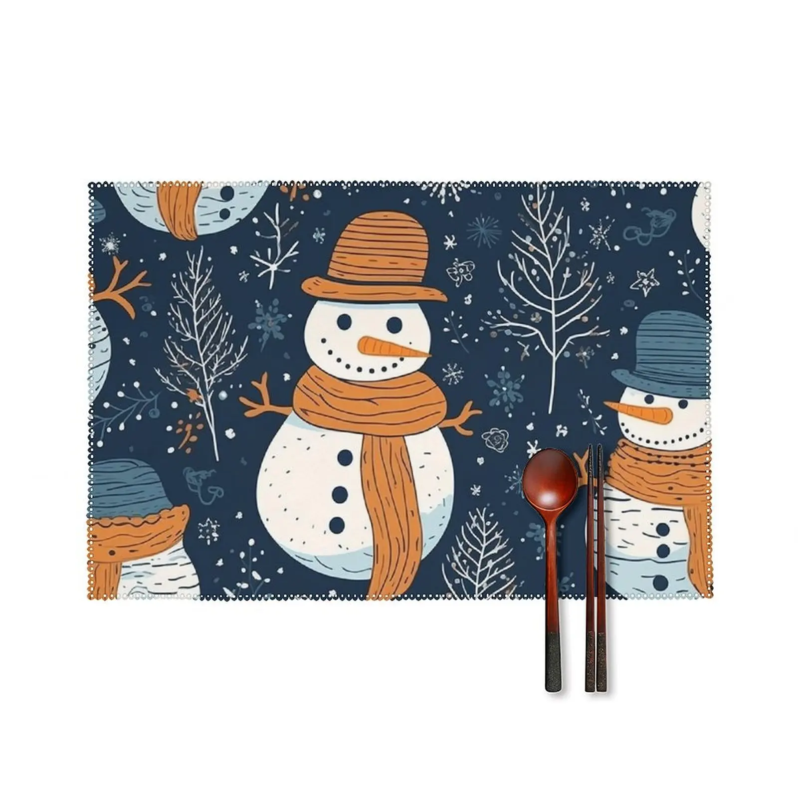 6PCS-Place-Mats-Set-Heat-Resistant-Placemats-for-Dining-Table-Washable ...