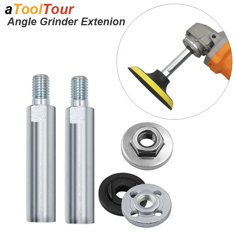 Angle-Grinder-Extension-Connect-Rod-M10-Extender-Shaft-Adapter-Locking ...