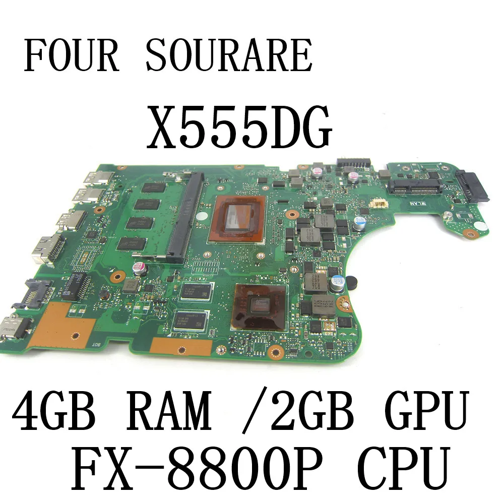Placa base de ordenador portátil con FX 8800P CPU, 4GB RAM, 2GB GPU ...
