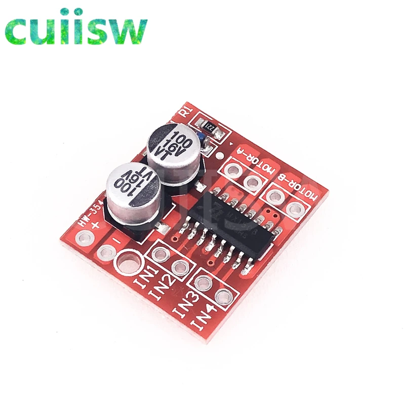 DC 2V-10V 1.5A MX1508 DC Motor Driver Module 2 Way 4-Wire 2-Phase PWM Speed Dual H-Bridge ...