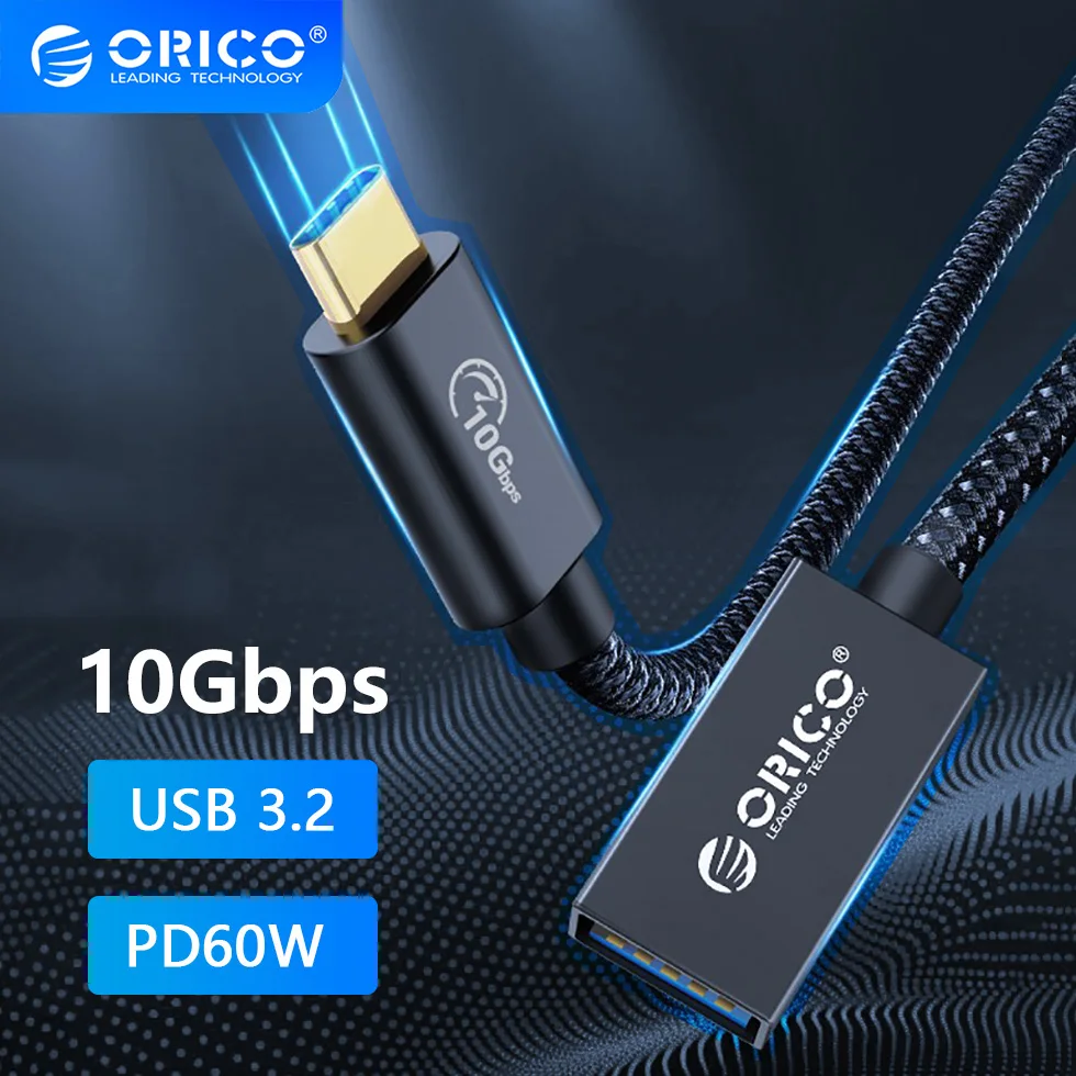 ORICO-USB-A-Female-to-USB-Type-C-Male-Adapter-Cable-Switch-Wire-1M ...