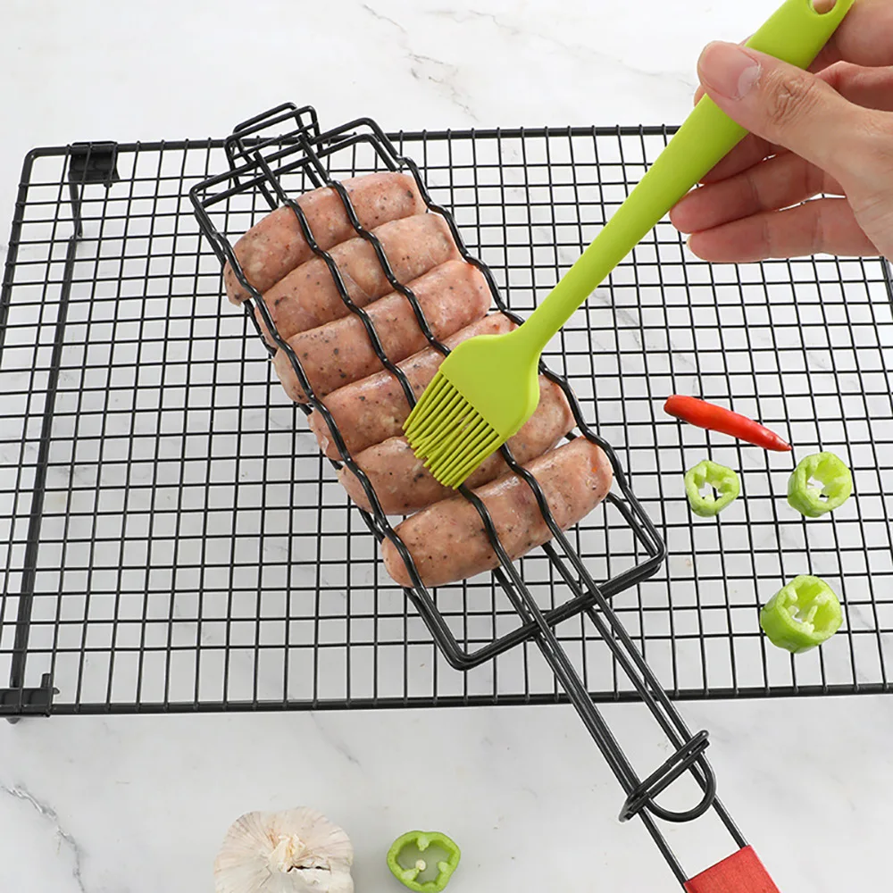 Iron-barbecue-rack-high-temperature-resistant-and-non-stick-vegetable ...