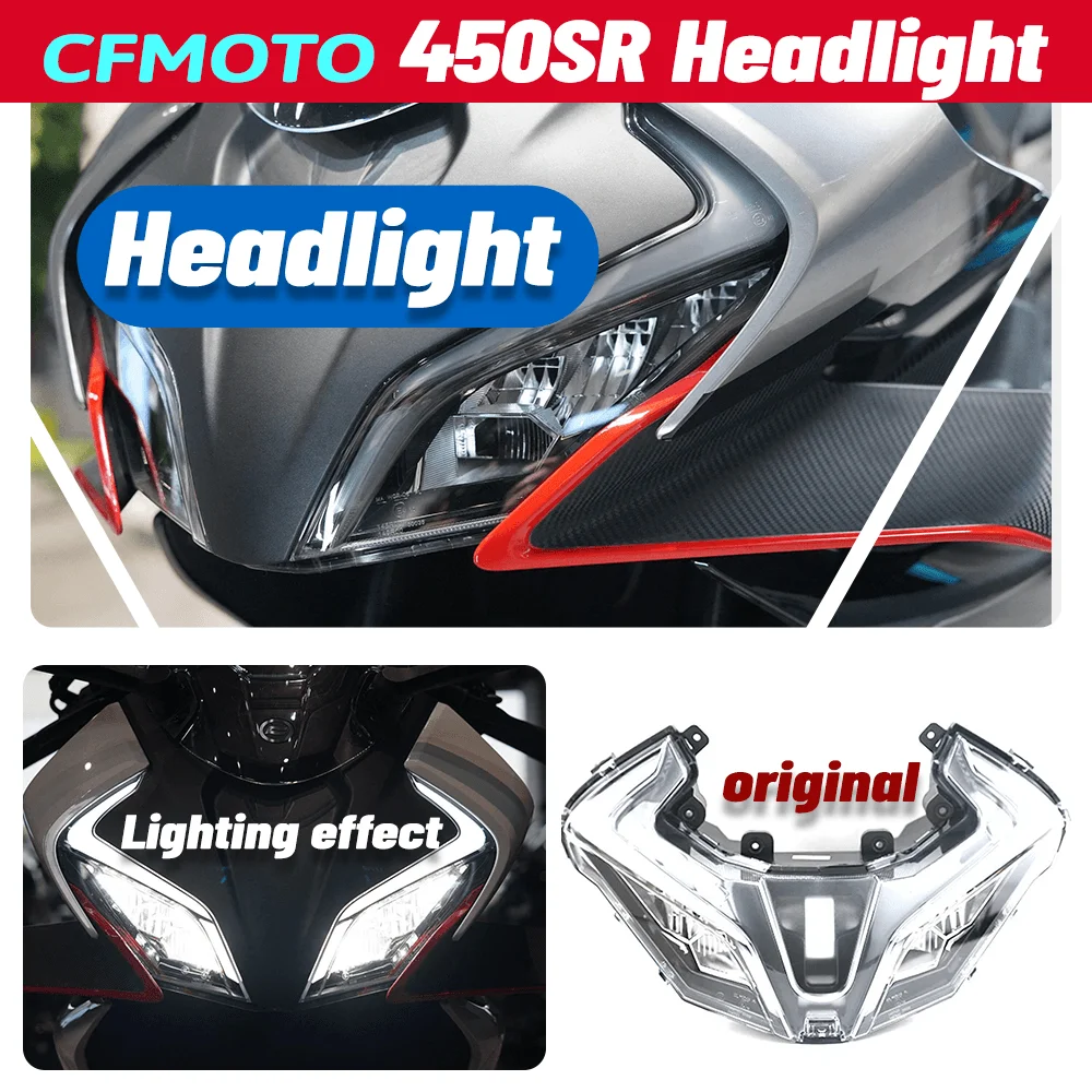 For-CFMOTO-450SR-Original-Accessories-CF450-Motocycle-Headlight ...