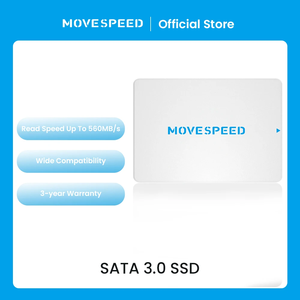 MOVESPEED SATA3.0 SSD 512GB 1TB TLC Chip Internal Solid State Drive ...