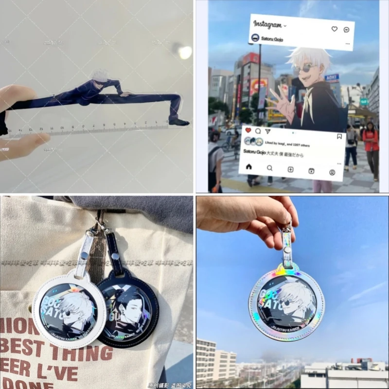 Jujutsu-Kaisen-Satoru-Gojo-righello-animazione-periferiche-simpatico ...