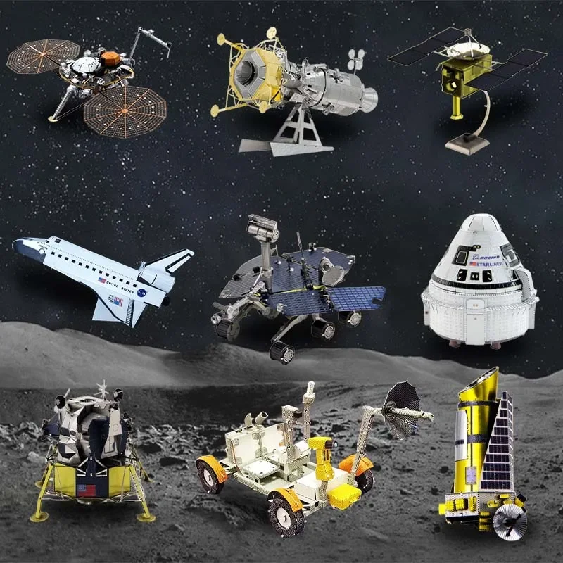 Space-Exploration-Series-3D-Metal-Puzzle-Mars-Lander-Manned-Spaceship ...