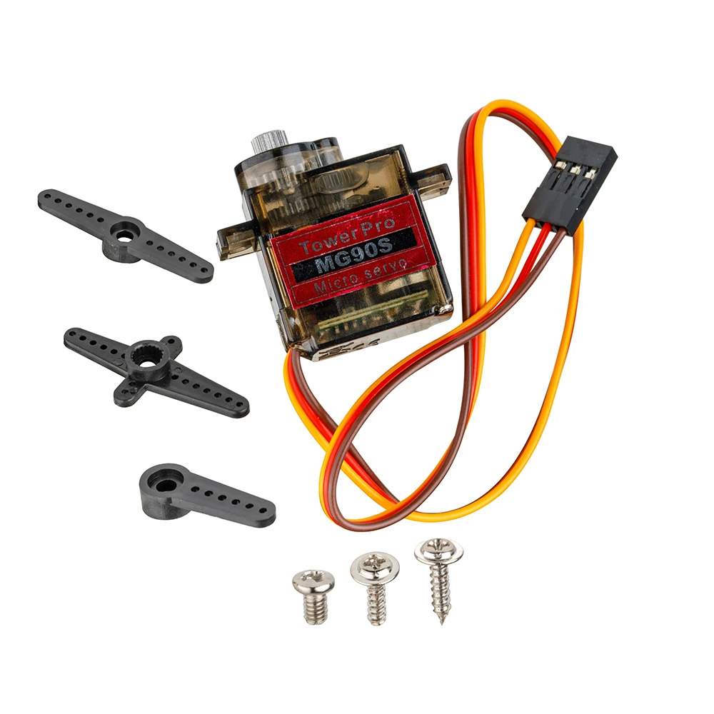 MG90S Full Ball Bearing Metal Gear Digital 9g Servo For Rc Helicopter Plane Boat Car MG90 9G IN ...