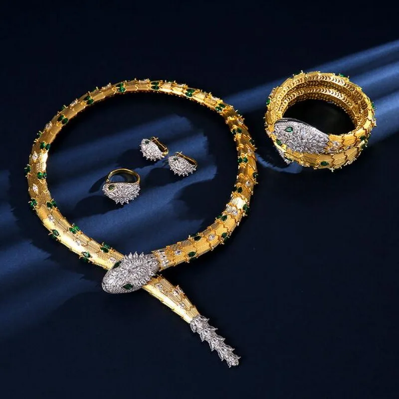 Designer-Collection-Style-Ring-Earrings-Bracelet-Necklace-Plated-Gold ...