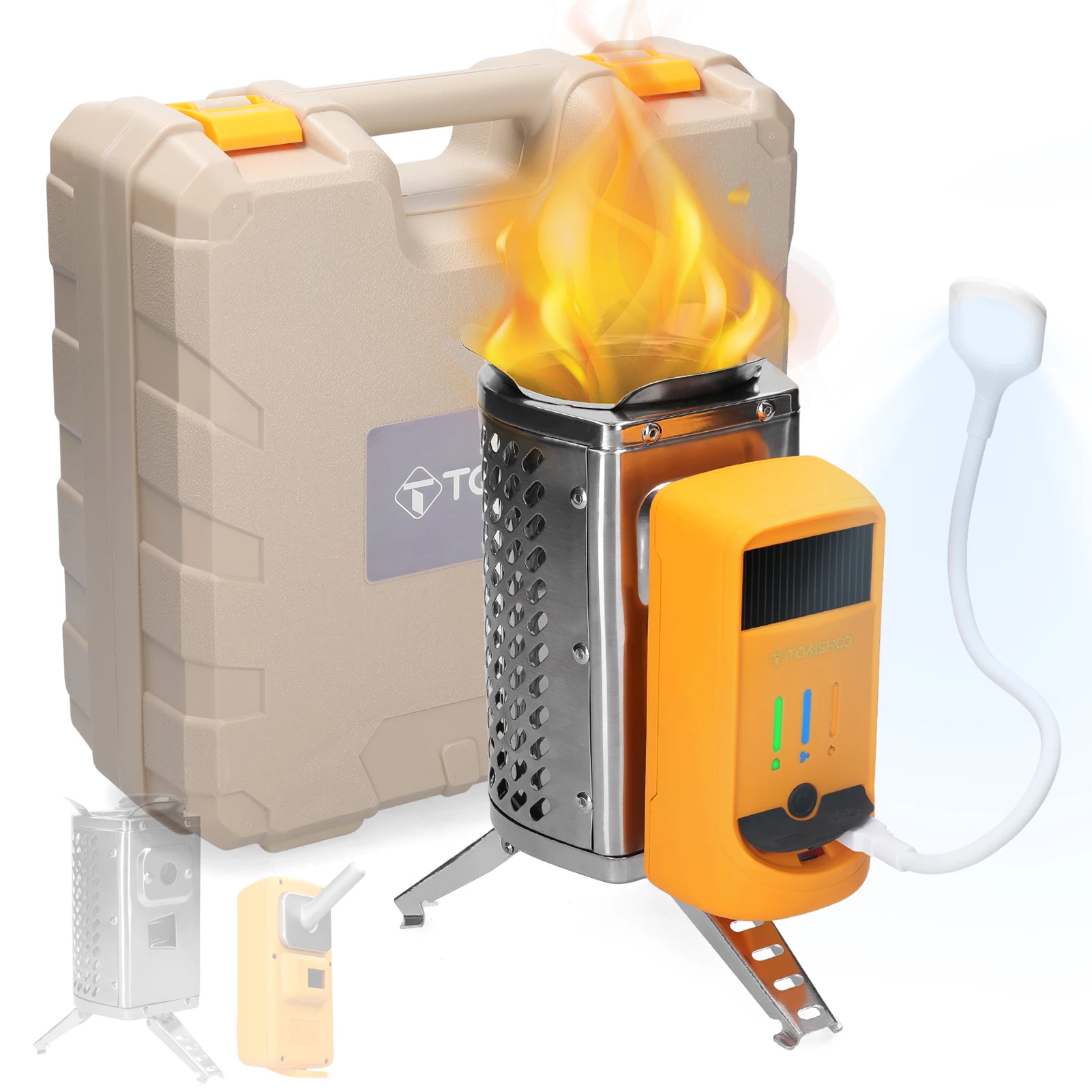 Tomshoo-Outdoor-Camping-rauchfreien-Herd-tragbare-Stromer-zeugung-sofen ...