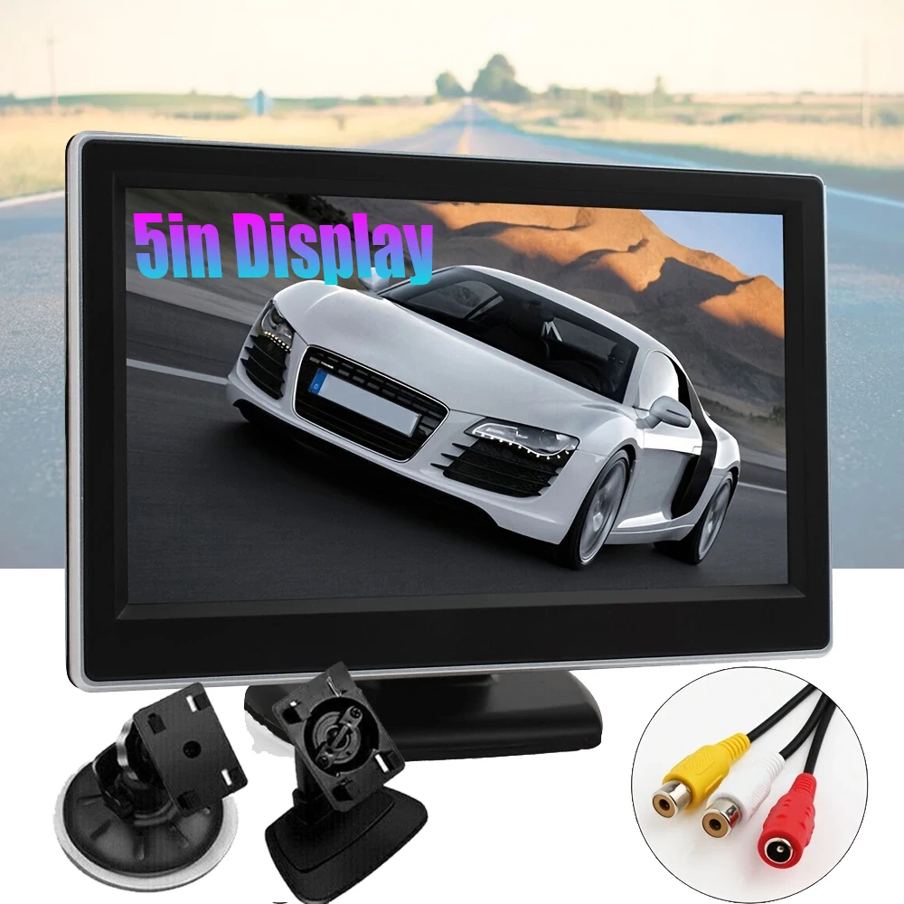 5inch-IPS-AHD-Car-Rear-View-Monitor-Inside-Parking-Backup-Monitor-with ...